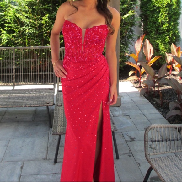 Amarra | Dresses | Size 4 Amara Red Dress | Poshmark